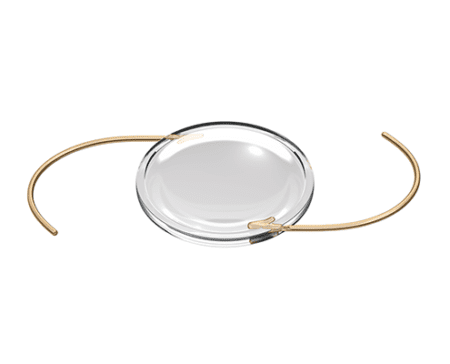 3-Piece Intraocular Lens Illustration – Lumen3D